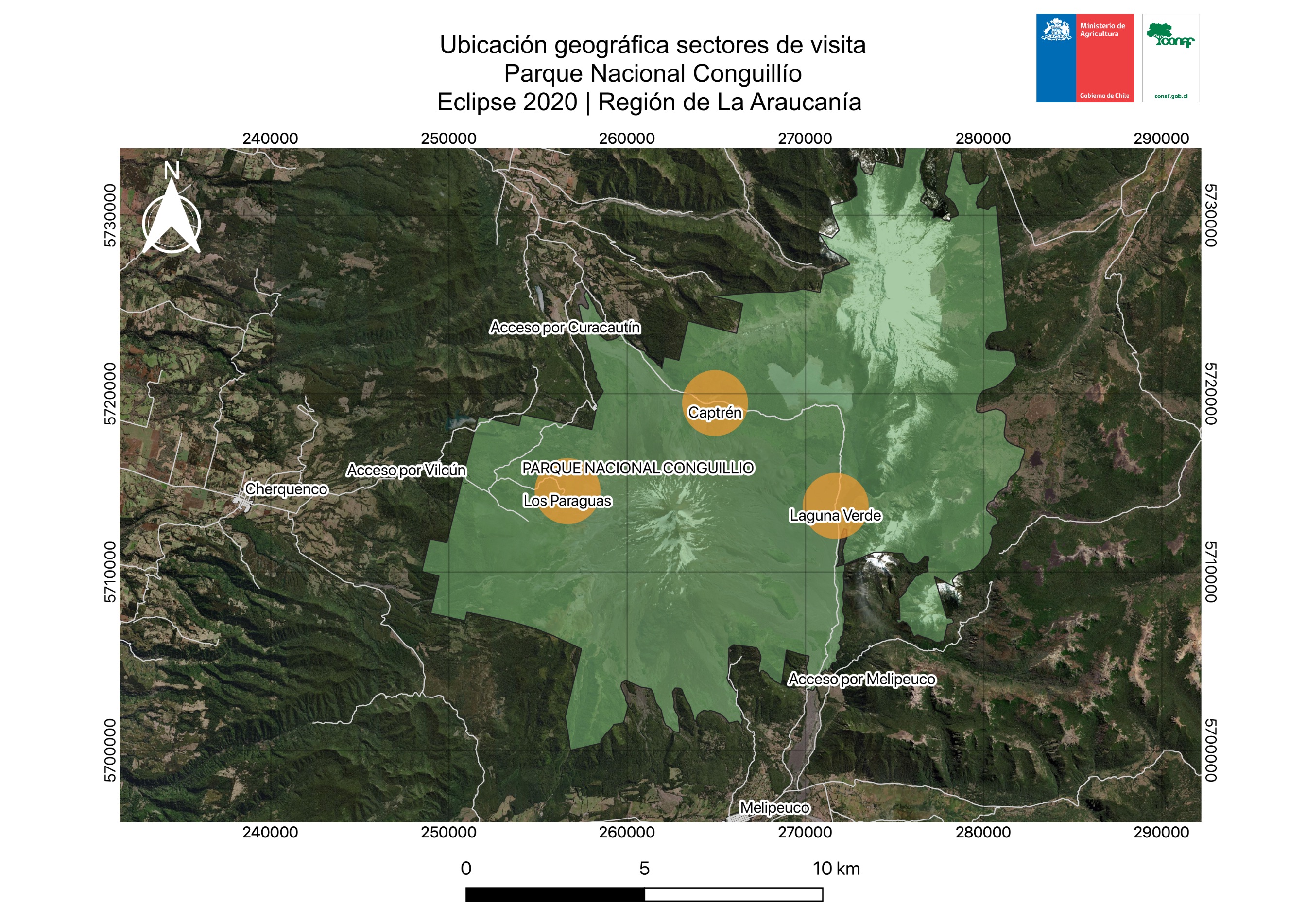 Eclipse 14 de diciembre 2020 Parque Nacional Conguillío | Welcu