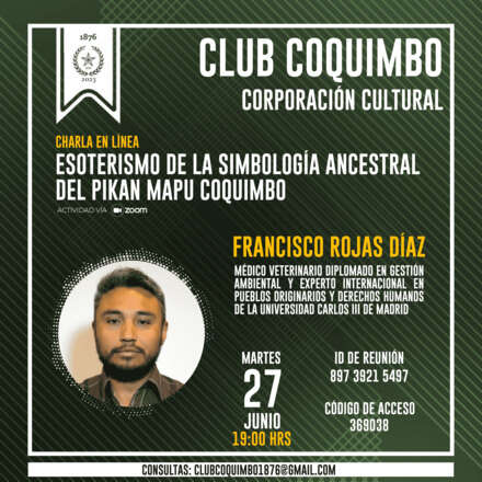 Charla | Esoterismo de la simbología ancestral del PIKUN MAPU Coquimbo ...